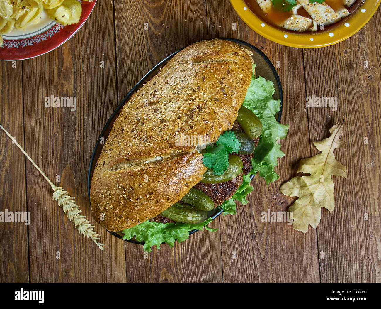 Schnitzelsemmel hi-res stock photography and images - Alamy