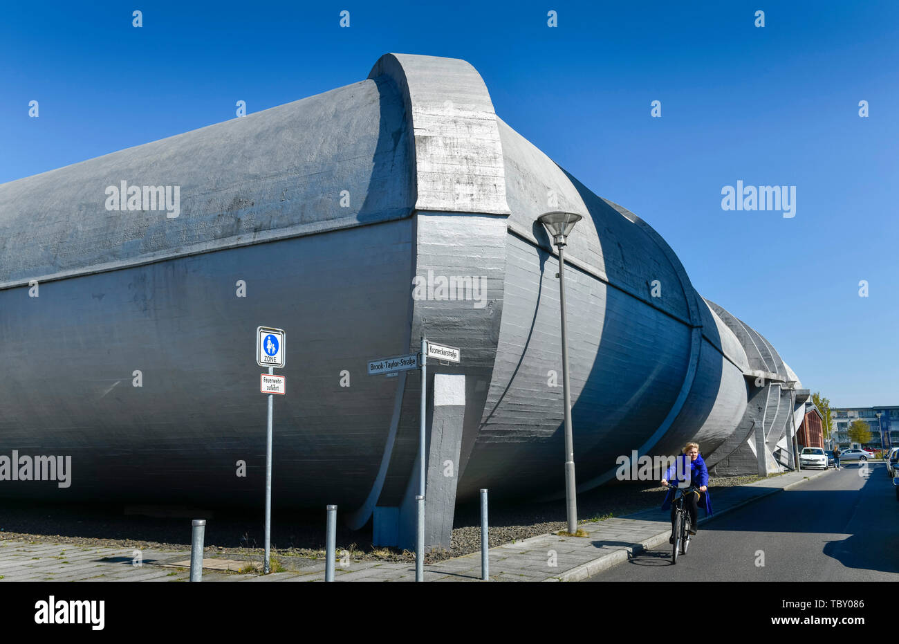 The big wind tunnel, aerodynamic park, eagle court, Treptow-Köpenick ...