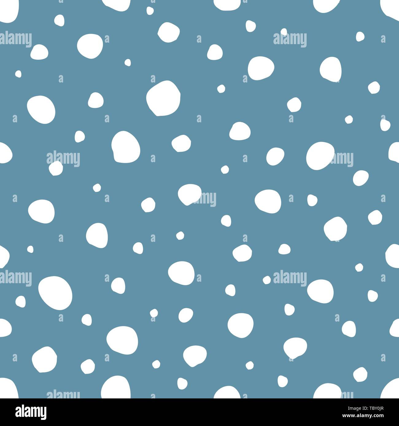 Snow seamless pattern. Winter vector illustration Stock Vector Image ...