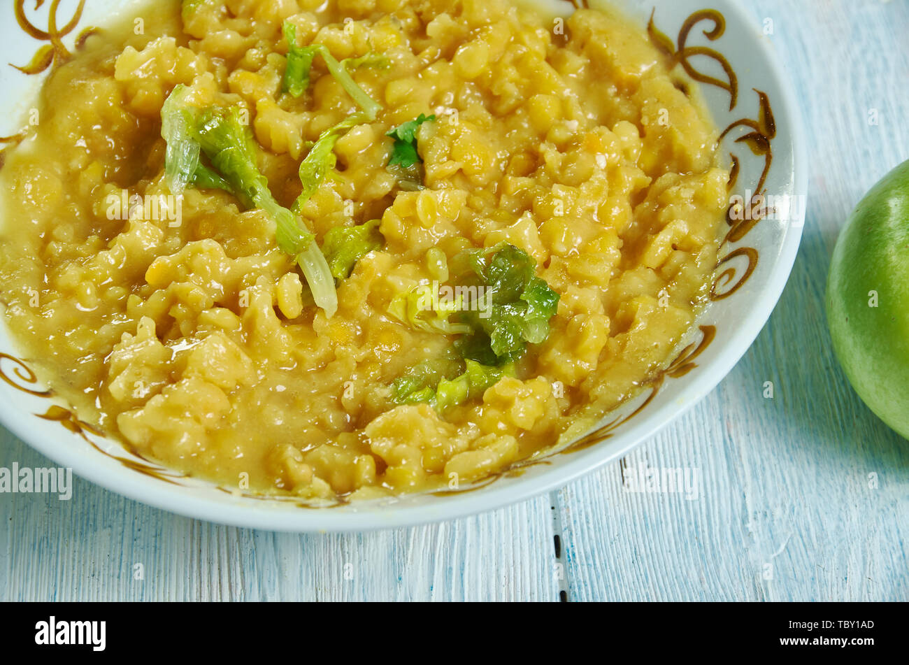 Khandeshi Dal, ombination of urad dal, masoor, moong and gram dal ...