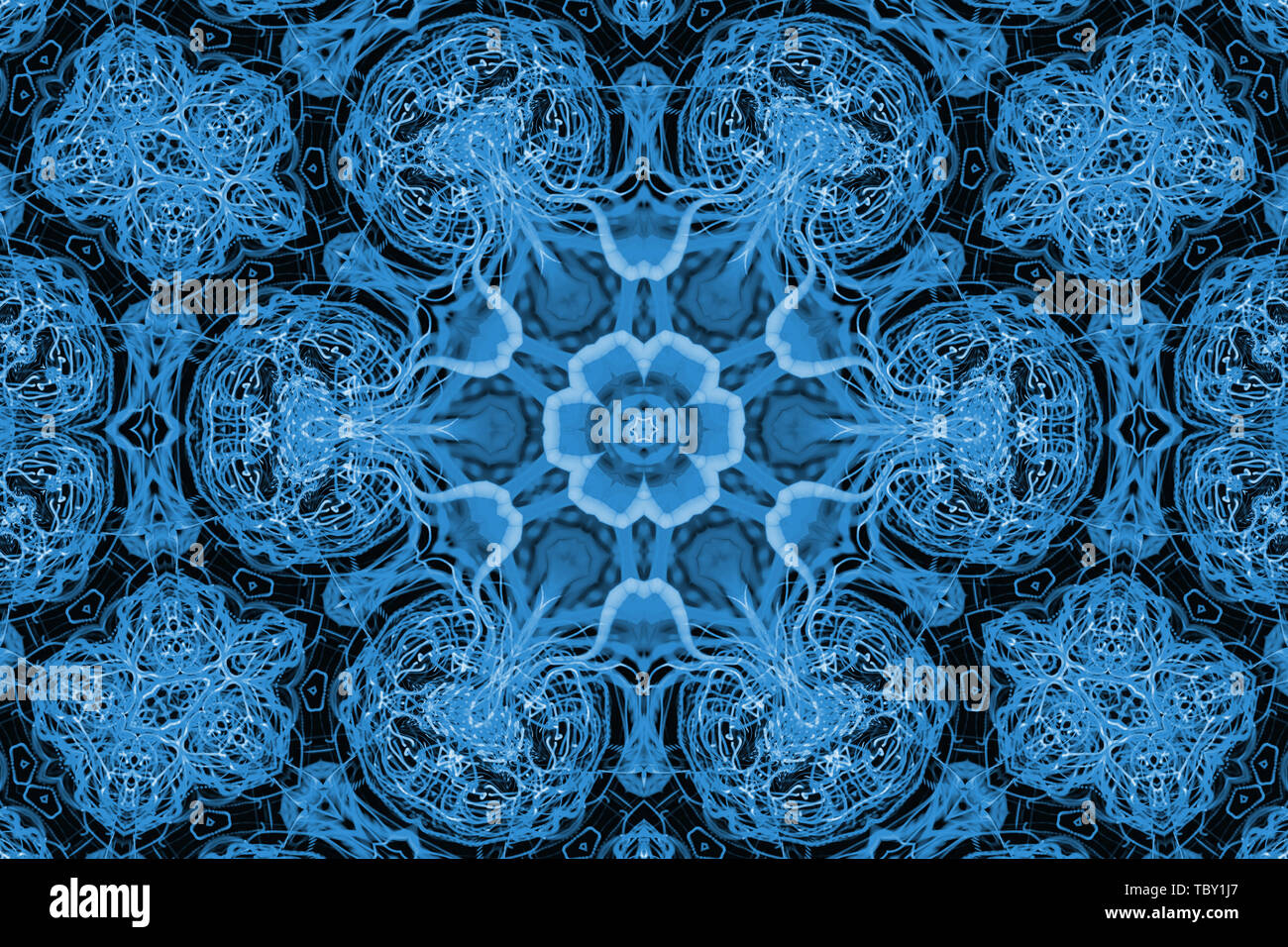 Background with abstract blue pattern Stock Photo - Alamy