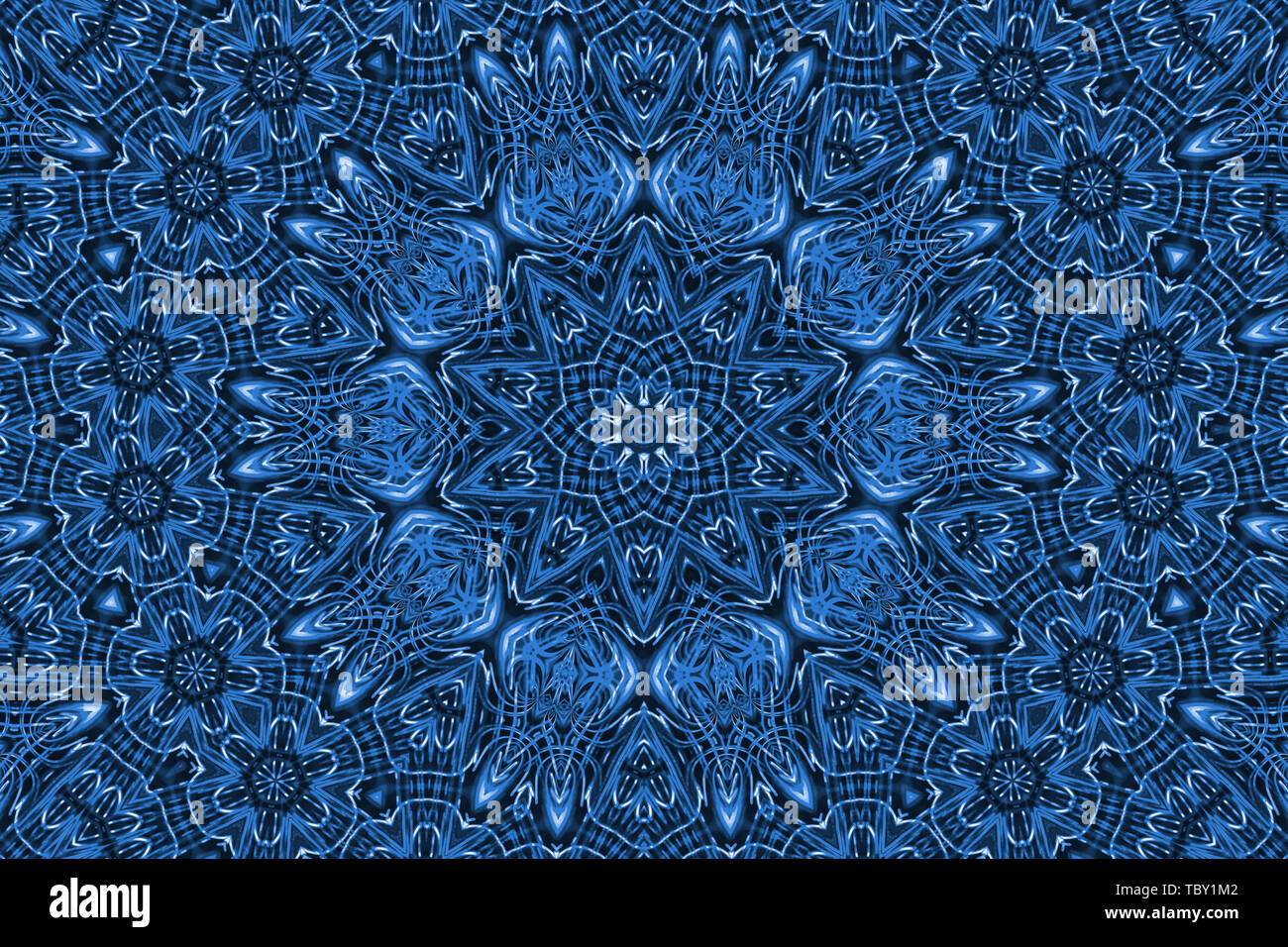 Background with abstract blue pattern Stock Photo - Alamy