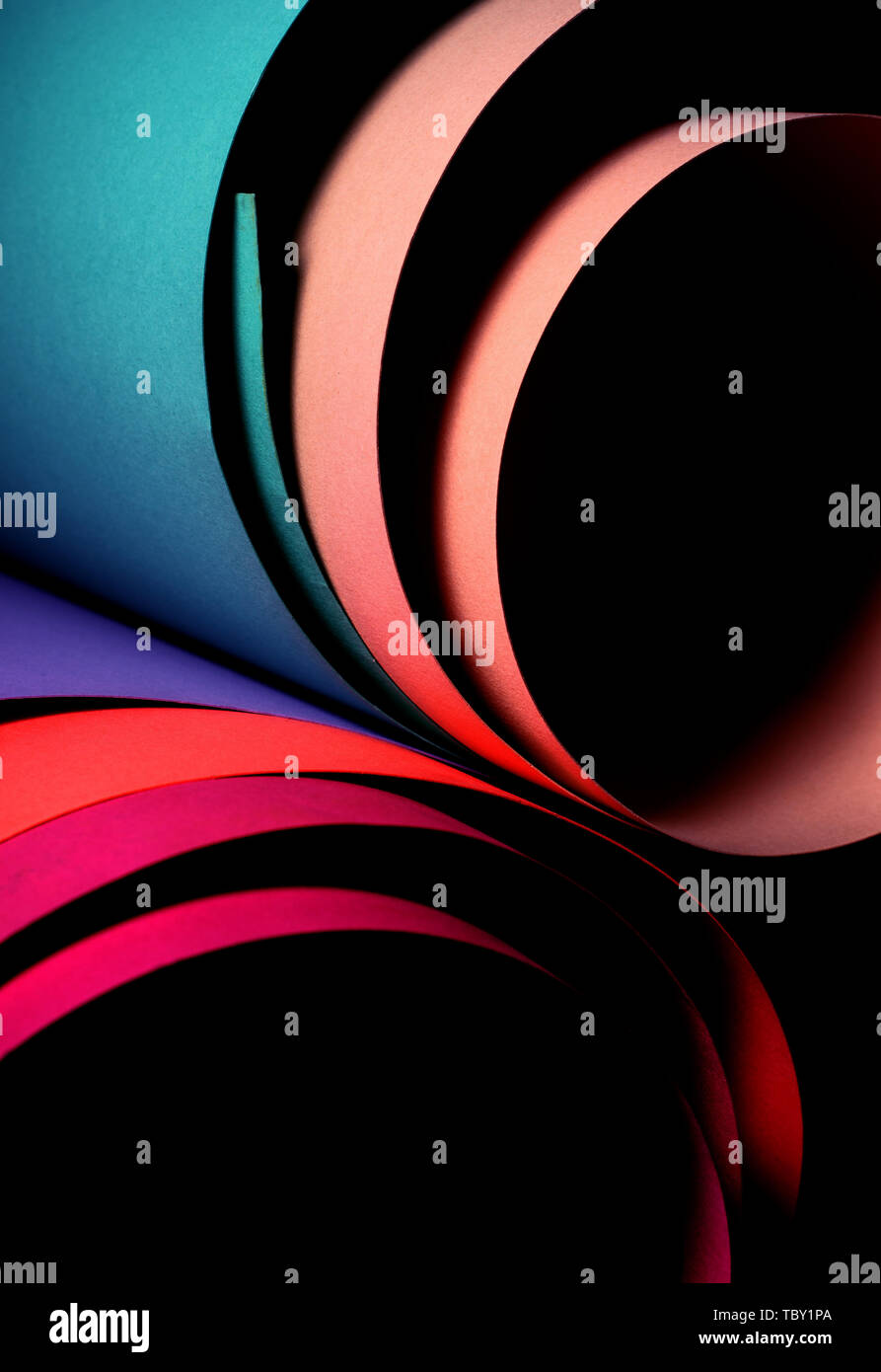 Abstract colorful paper background. Bright colored paper Stock Photo ...