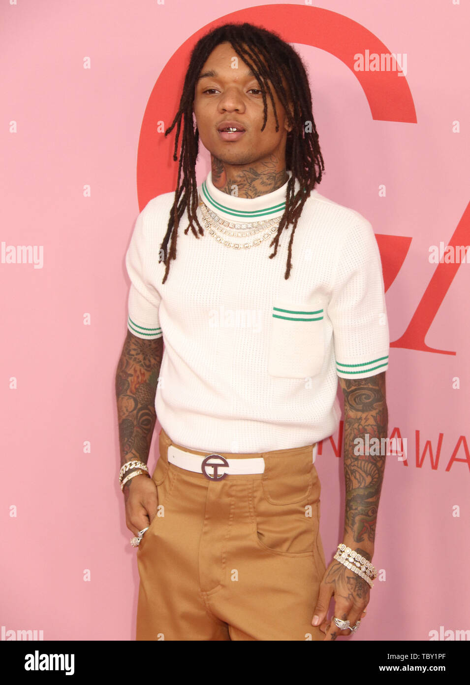June 3, 2019 - New York City, New York, U.S. - Rapper SWAE LEE attends ...