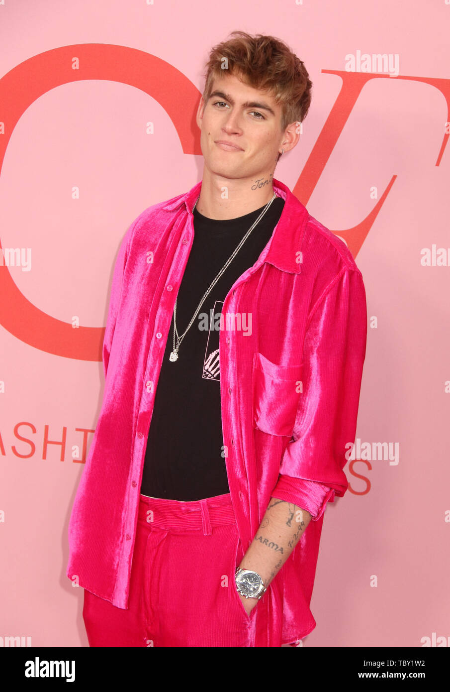 June 3, 2019 - New York City, New York, U.S. - Model PRESLEY GERBER ...