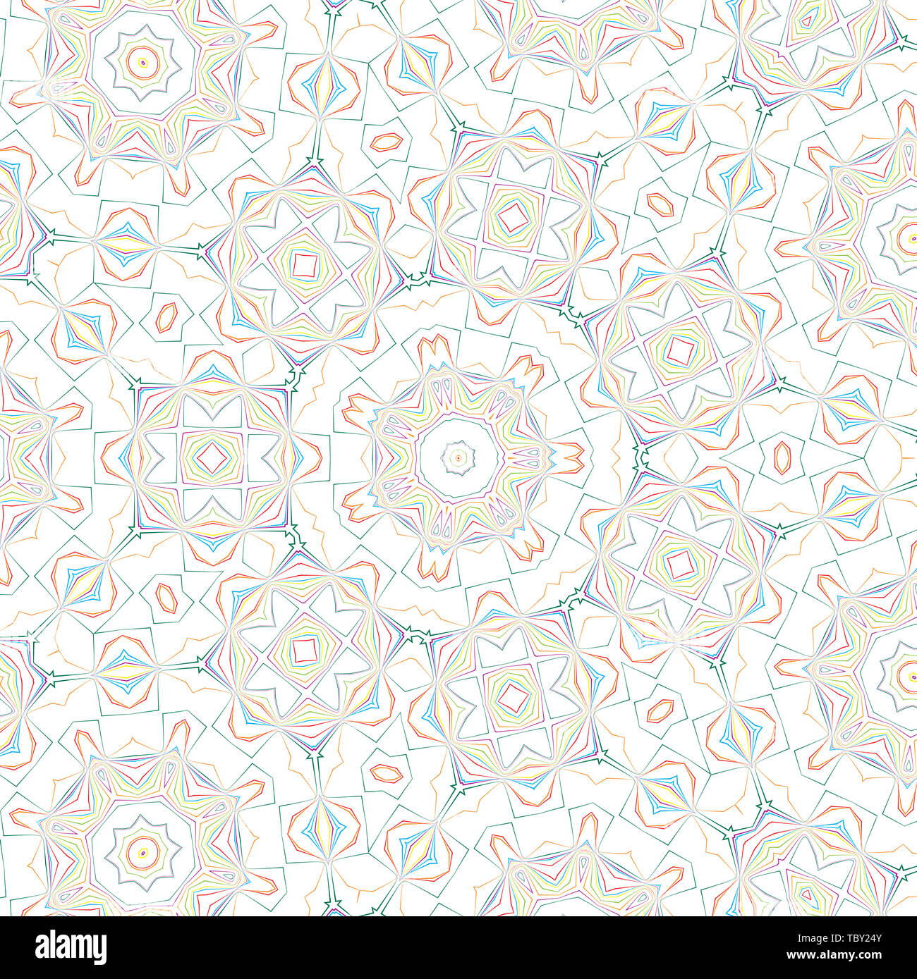 White background with abstract color pattern Stock Photo - Alamy
