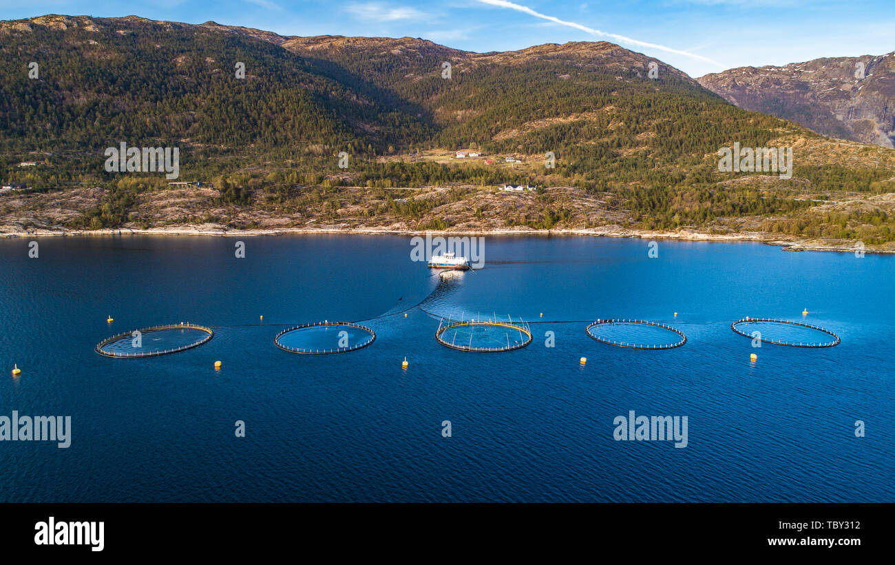 Aquaculture farm hi-res stock photography and images - Alamy