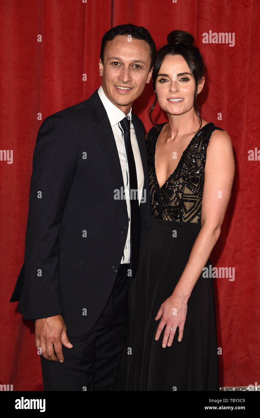 LONDON, UK. June 01, 2019: Chris Bisson arriving for The British Soap ...
