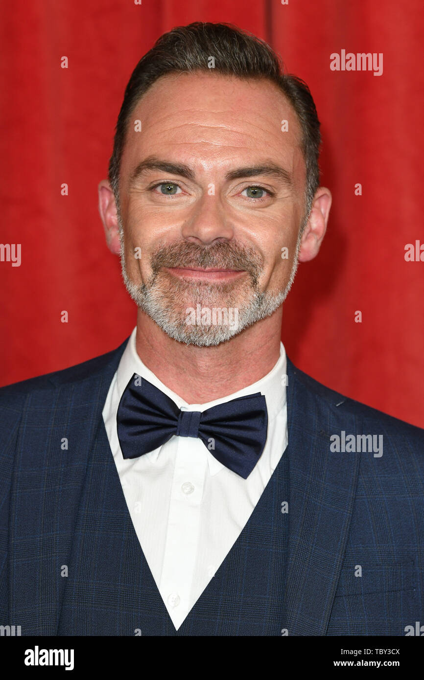 LONDON, UK. June 01, 2019: Daniel Brockelbank arriving for The British ...