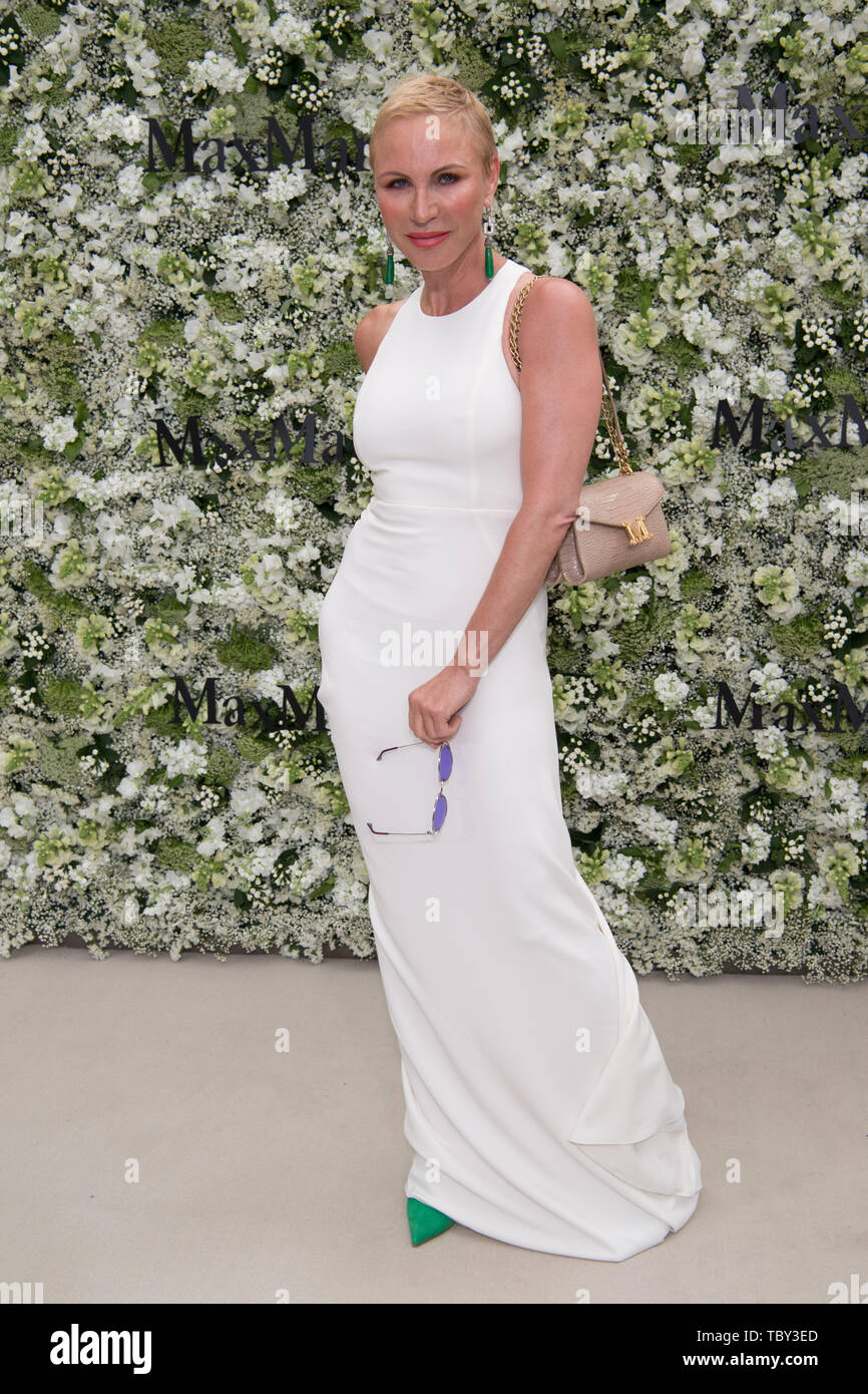 Berlin, Germany. 03rd June, 2019. Nadja Michael, opera singer, comes to ...