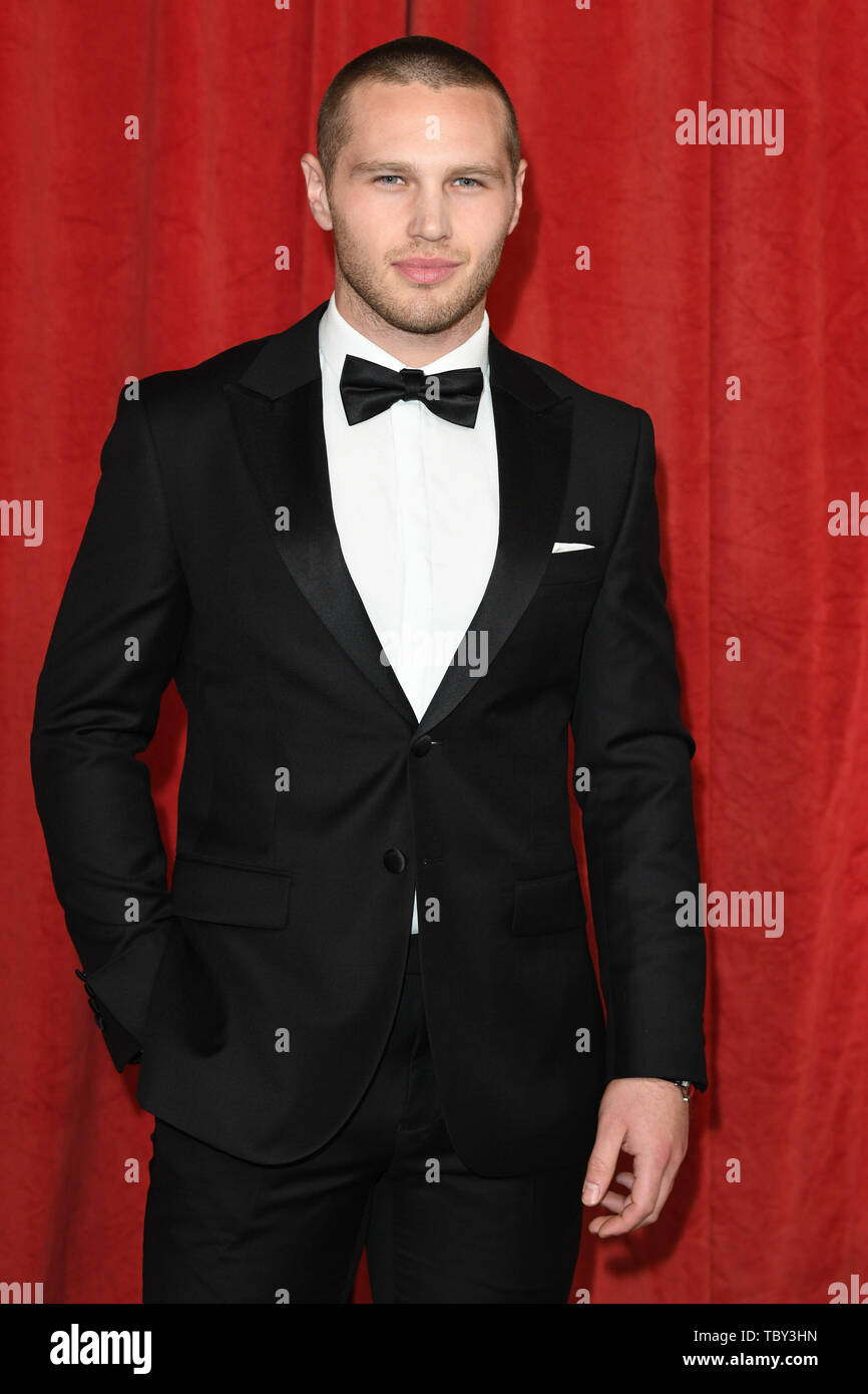 LONDON, UK. June 01, 2019: Danny Walters arriving for The British Soap ...