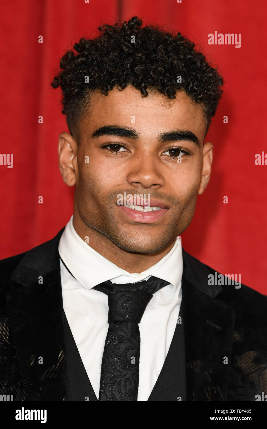 LONDON, UK. June 01, 2019: Malique Thompson-Dwyer arriving for The ...