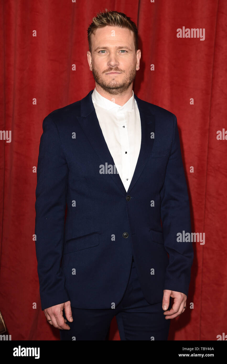 LONDON, UK. June 01, 2019: Matthew Wolfenden arriving for The British ...
