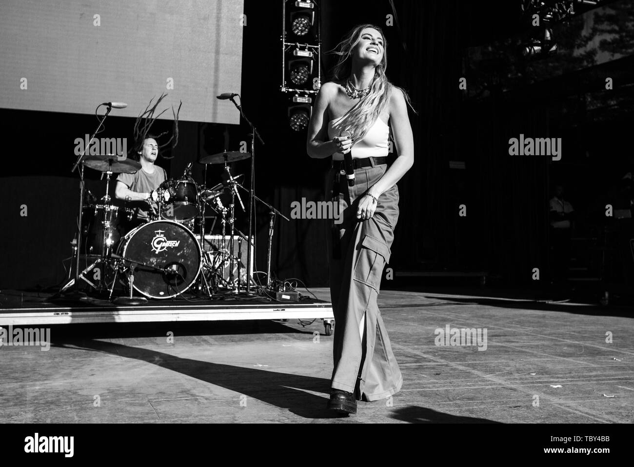 MOUNTAIN VIEW, CALIFORNIA - JUNE 2: Fletcher performs during Wild 94.9 ...