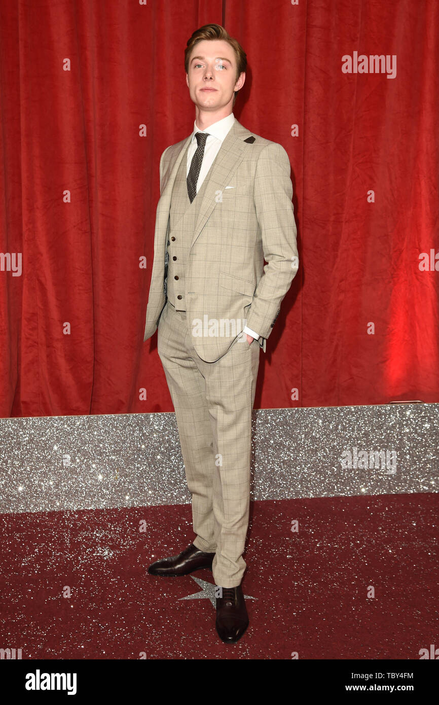 LONDON, UK. June 01, 2019: Rob Mallard arriving for The British Soap ...