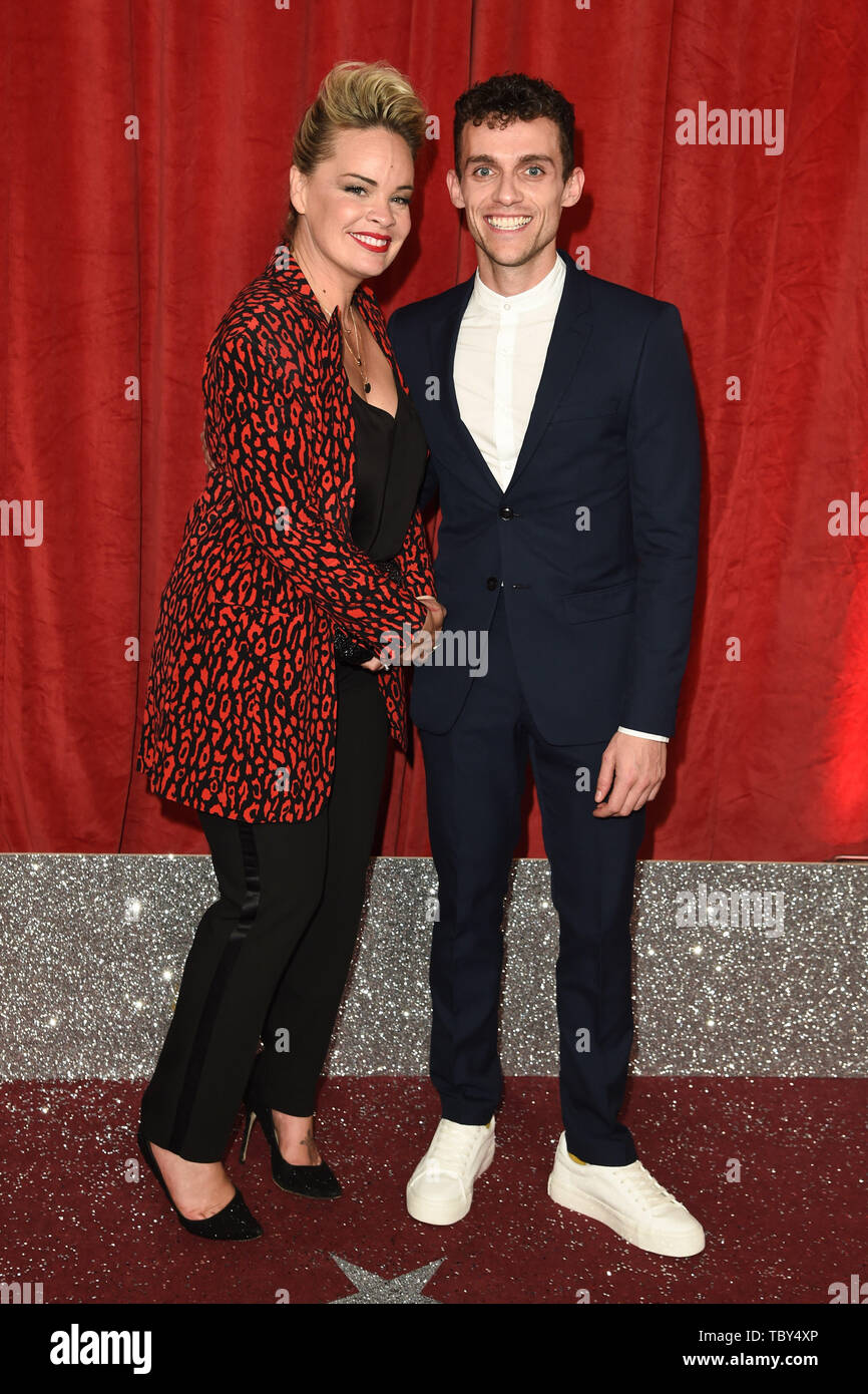 LONDON, UK. June 01, 2019: Tamara Wall & Luke Jerdy arriving for The ...