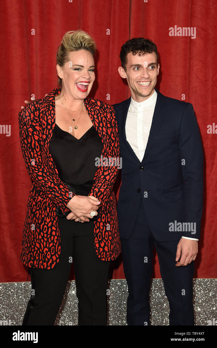 LONDON, UK. June 01, 2019: Tamara Wall & Luke Jerdy arriving for The ...