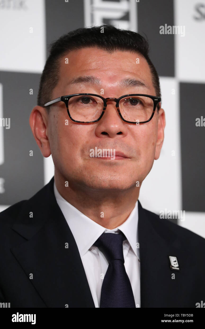 Masaaki Okawa, JUNE 3, 2019 - Basketball : Masaaki Okawa attends press ...