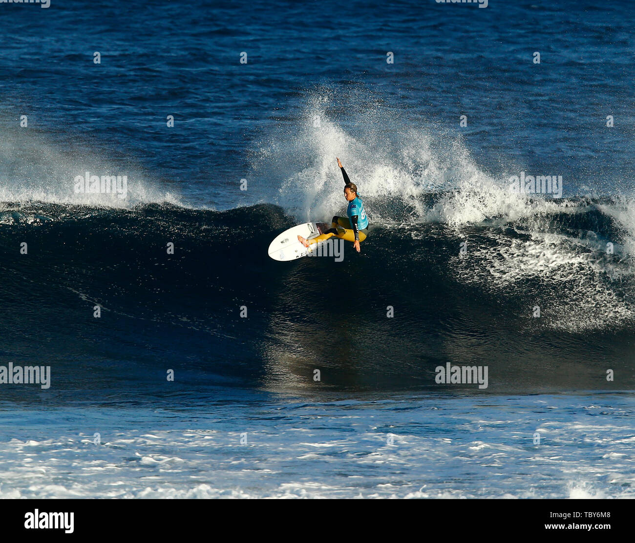 Surfers Point, Prevelly, Western Australia. 4th June, 2019. The ...