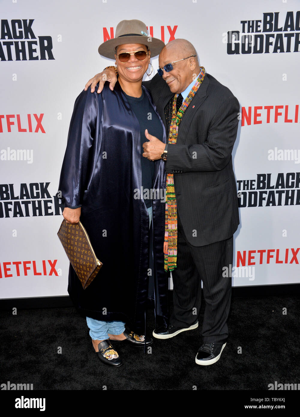 Queen latifah and quincy jones hi-res stock photography and images - Alamy