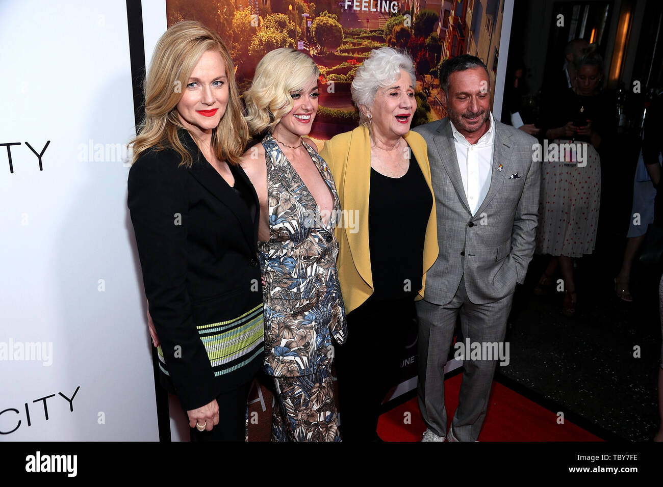 New York, USA. 3 June, 2019. Laura Linney, Lauren Morelli, Olympia ...