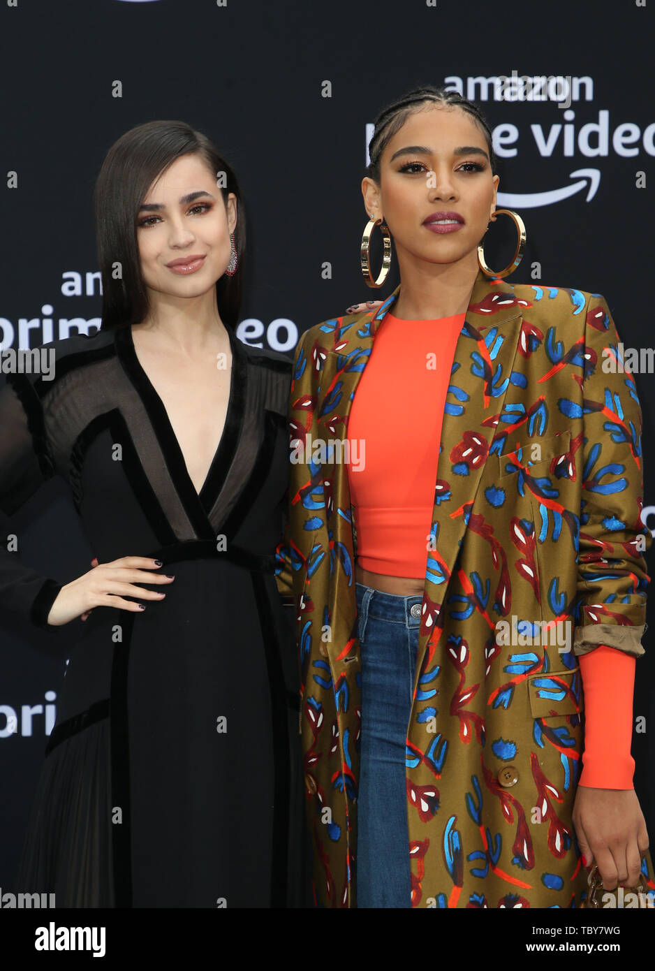 Los Angeles, Ca, USA. 3rd June, 2019. Sofia Carson, Alexandra Shipp, at ...