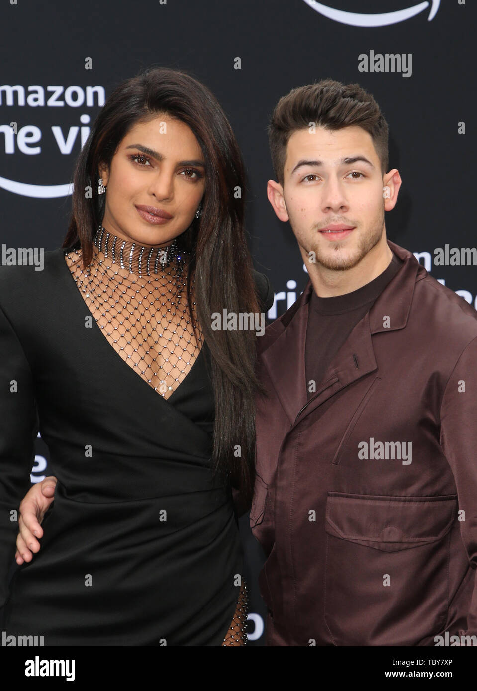Los Angeles, Ca, USA. 3rd June, 2019. Priyanka Chopra-Jonas, Nick Jonas ...