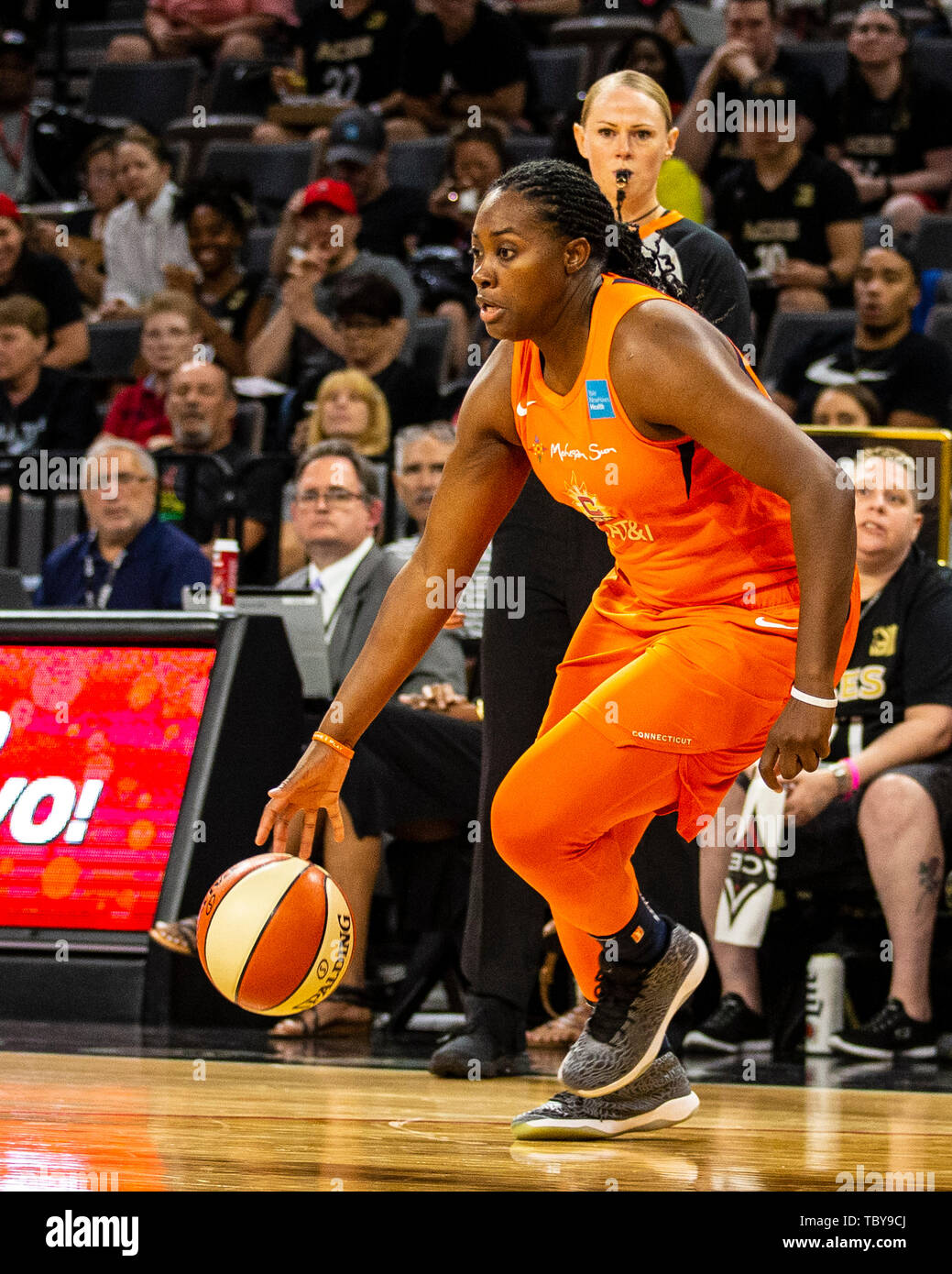 Las Vegas, NV U.S. 02nd June, 2019. A.: Connecticut Sun guard Shekinna ...