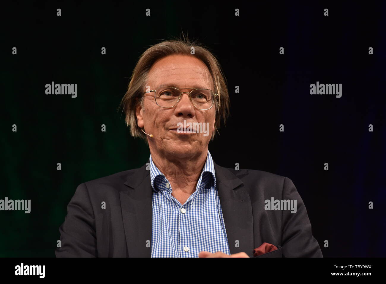 Cologne, Germany. 03rd June, 2019. Sociologist Harald Welzer, Director ...
