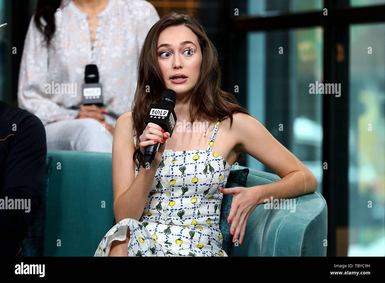 New York, NY, USA. 3rd June, 2019. Alycia Debnam-Carey inside for AOL ...