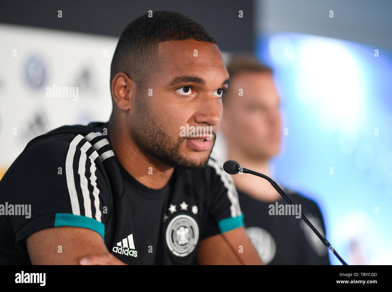 Jonathan Tah (Germany), portrait, portrait, head. GES/football/press ...