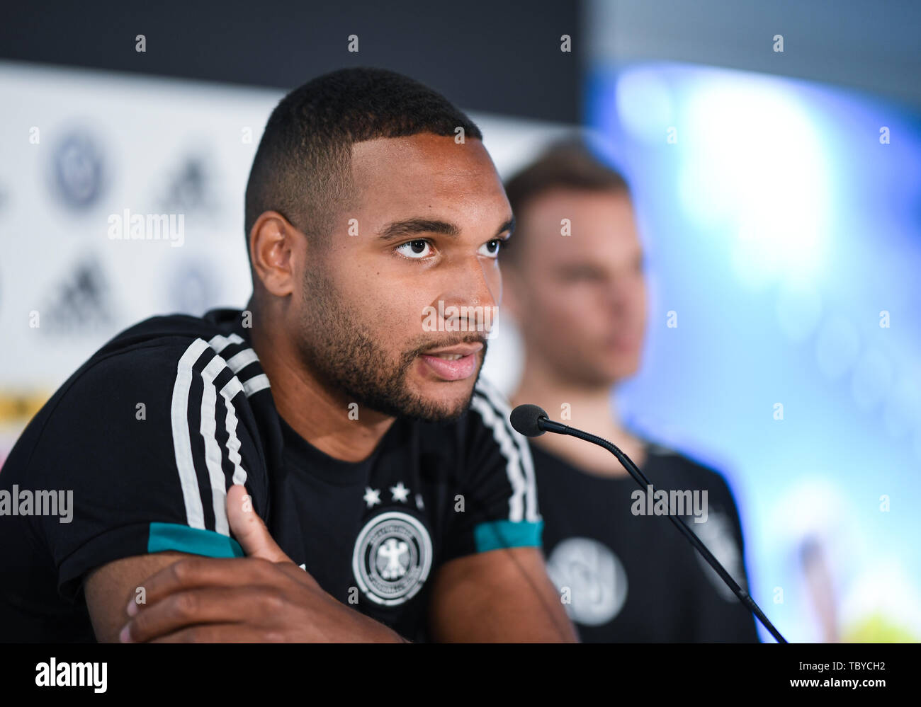 Jonathan Tah (Germany), portrait, portrait, head. GES/football/press ...