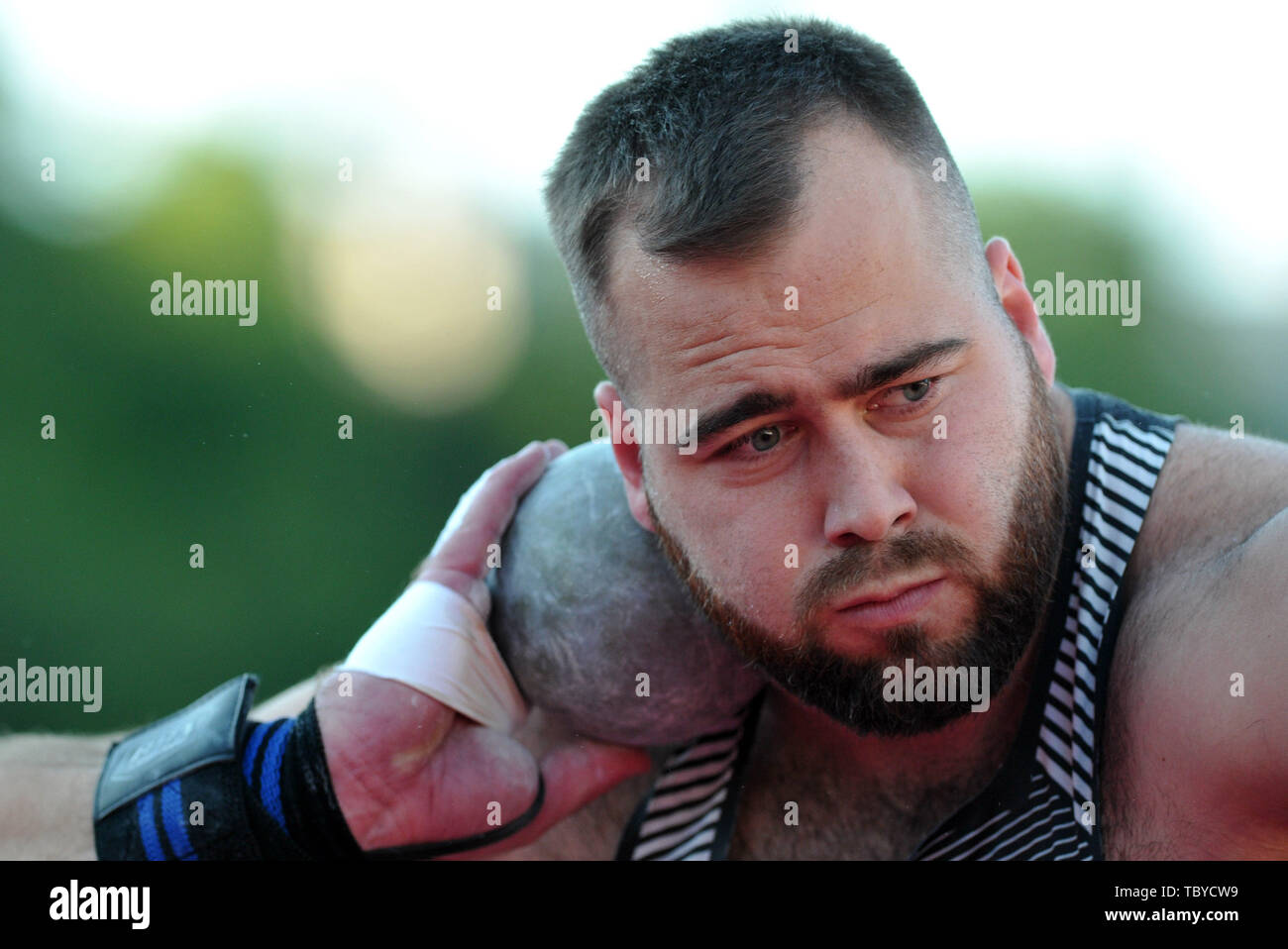 June 3, 2019 - Prague, Czech Republic - MESUD PEZER of Bosnia and ...