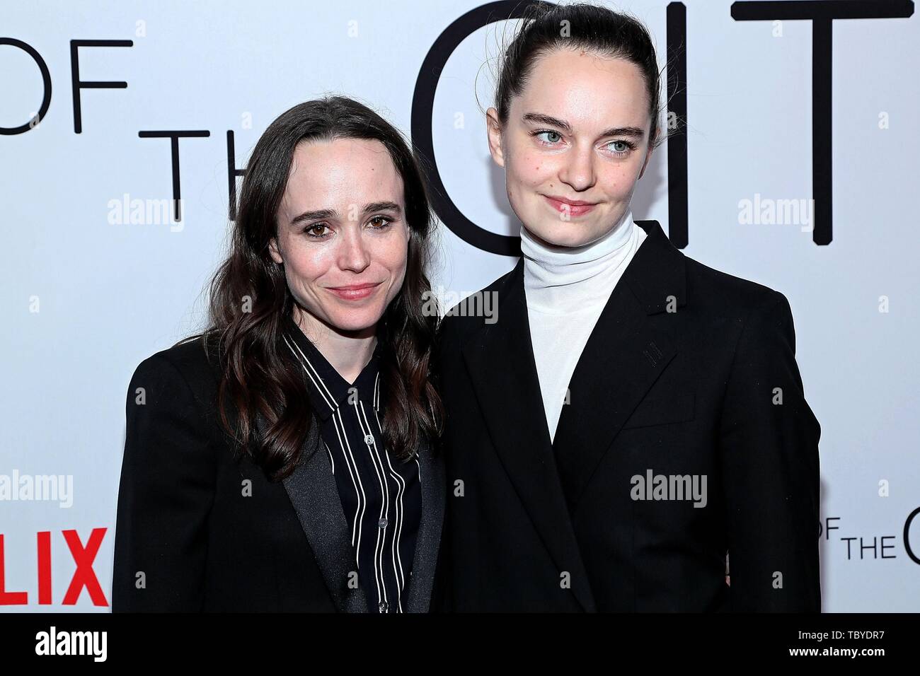 Emma portner ellen page hi-res stock photography and images - Alamy