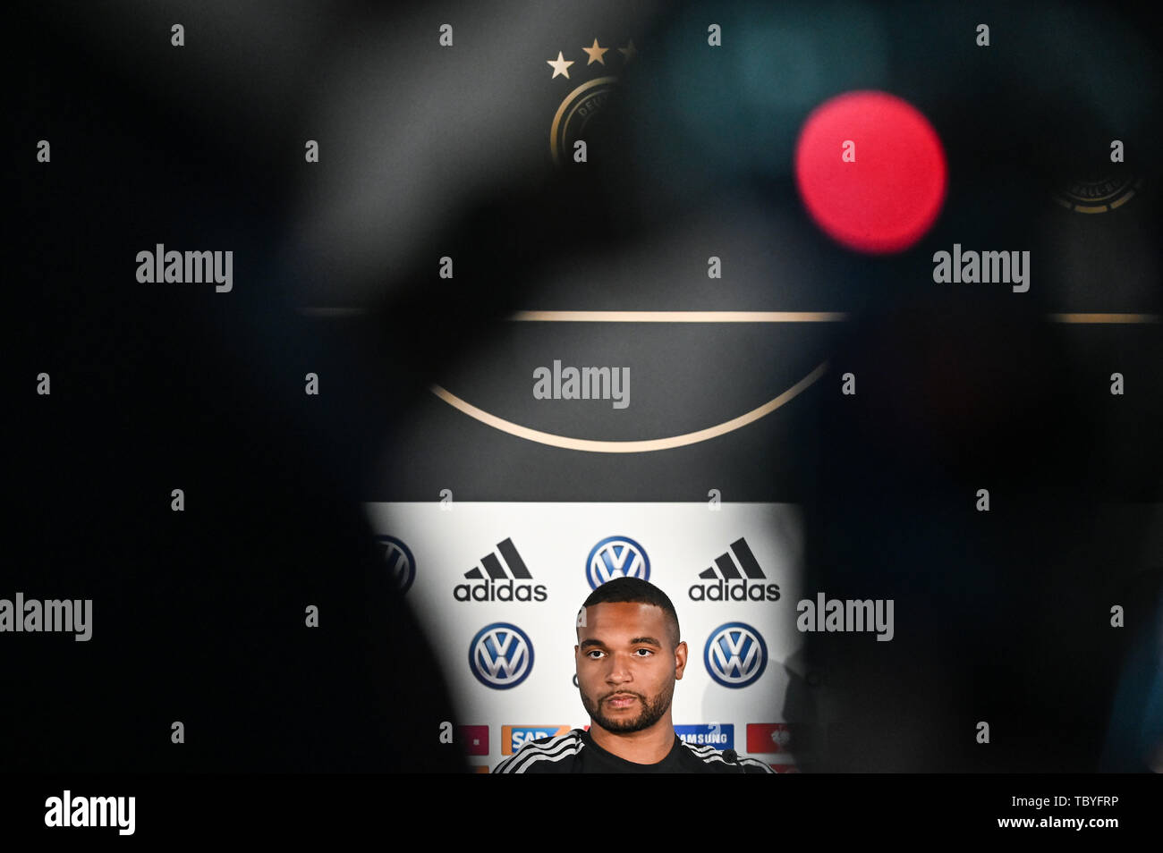 Jonathan Tah (Germany), portrait, portrait, head. GES/football/press ...