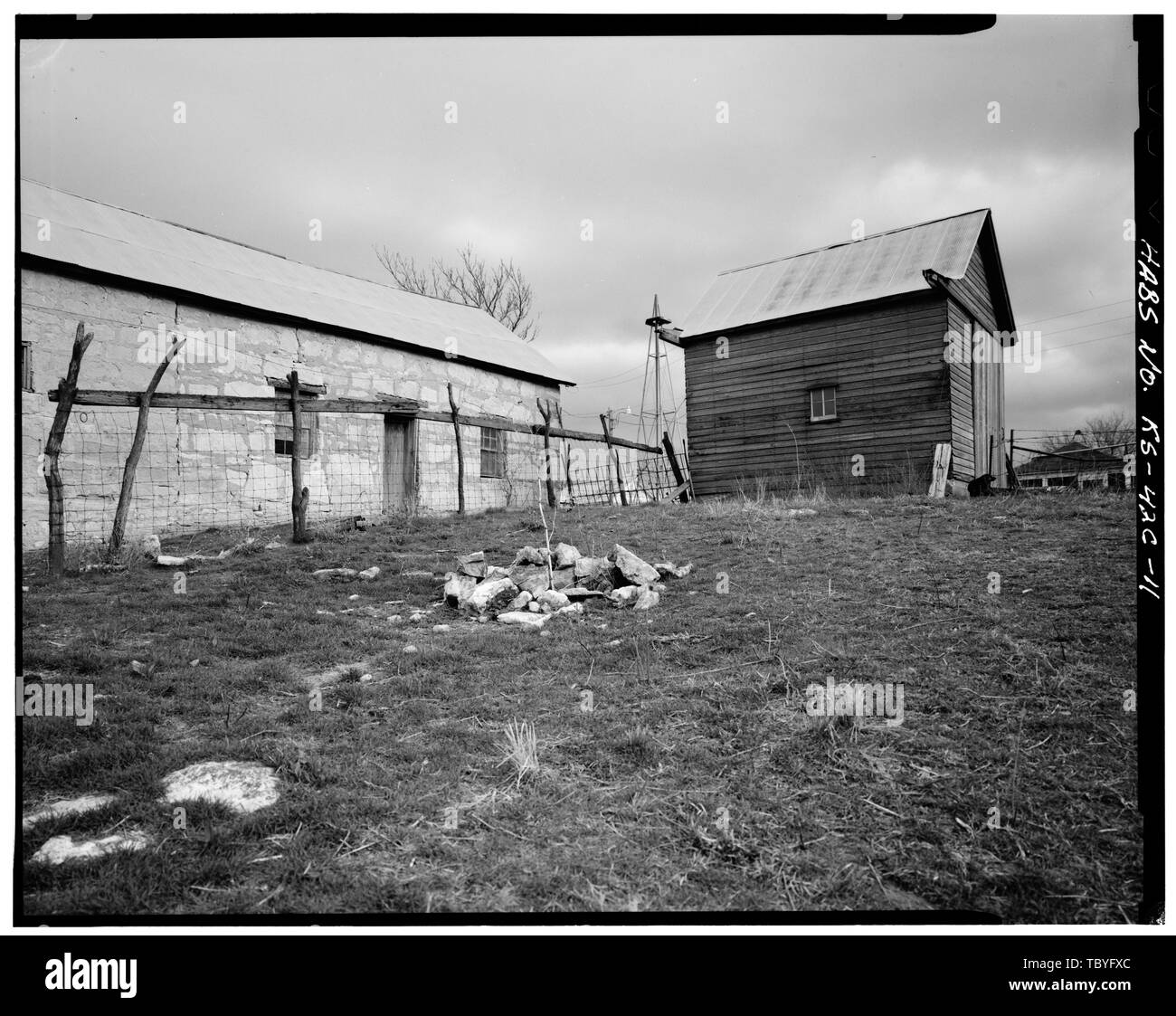 MULTIPURPOSE STONE BUILDING, NORTH AND WEST SIDES KandtDomann Farmstead ...