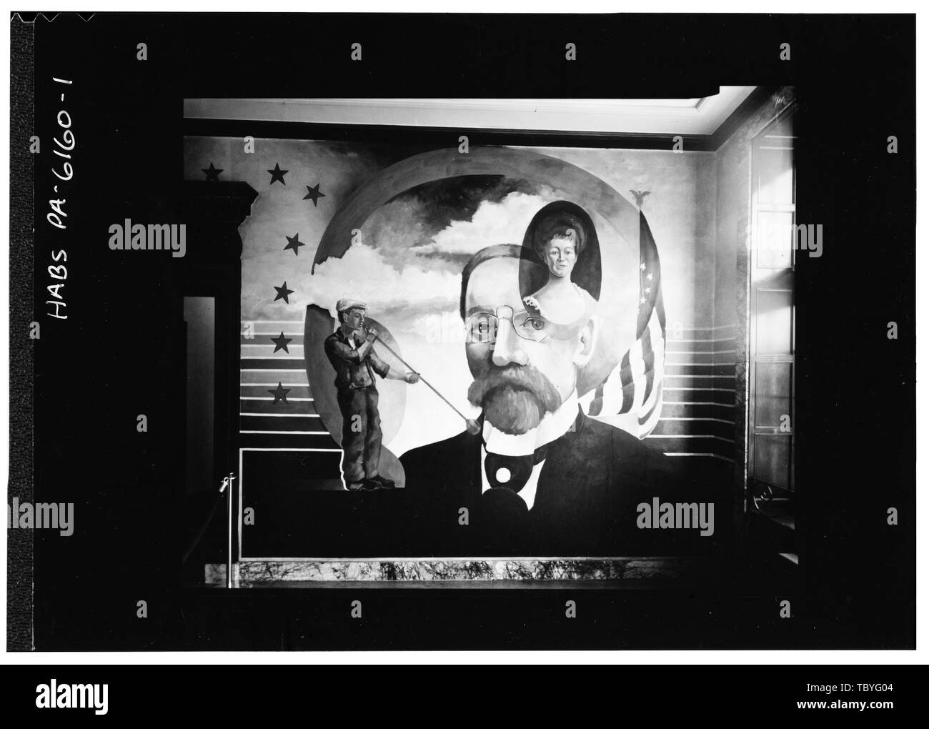 MURAL, CITY HALL City Hall, South Second and Clay Avenues, Jeannette ...