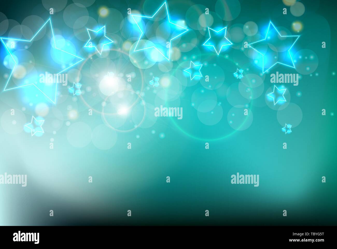 Abstract Glossy Neon Star Background. Vector Illustration EPS10 Stock ...