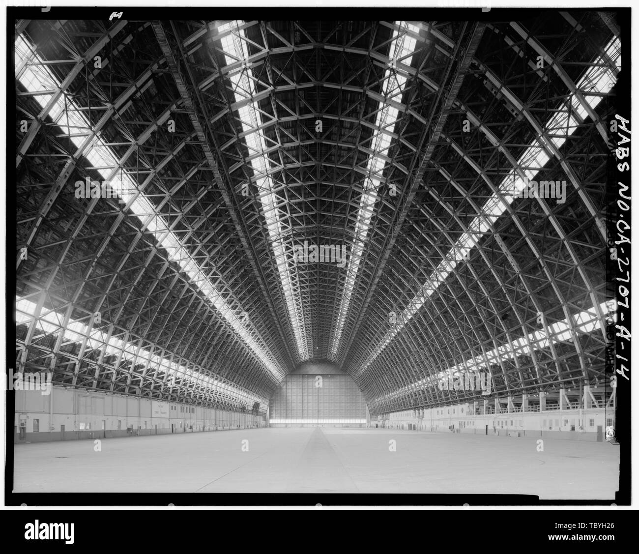 Map of Naval Air Station (L.T.A.), Santa Ana, Calif. Showing conditions ...
