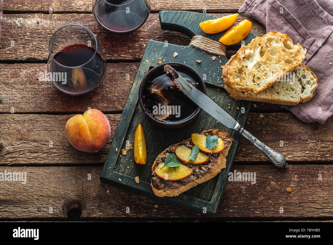 Peach crisps hi-res stock photography and images - Alamy