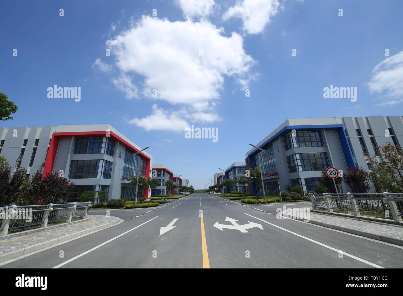 Industrial Park Development Zone Stock Photo - Alamy