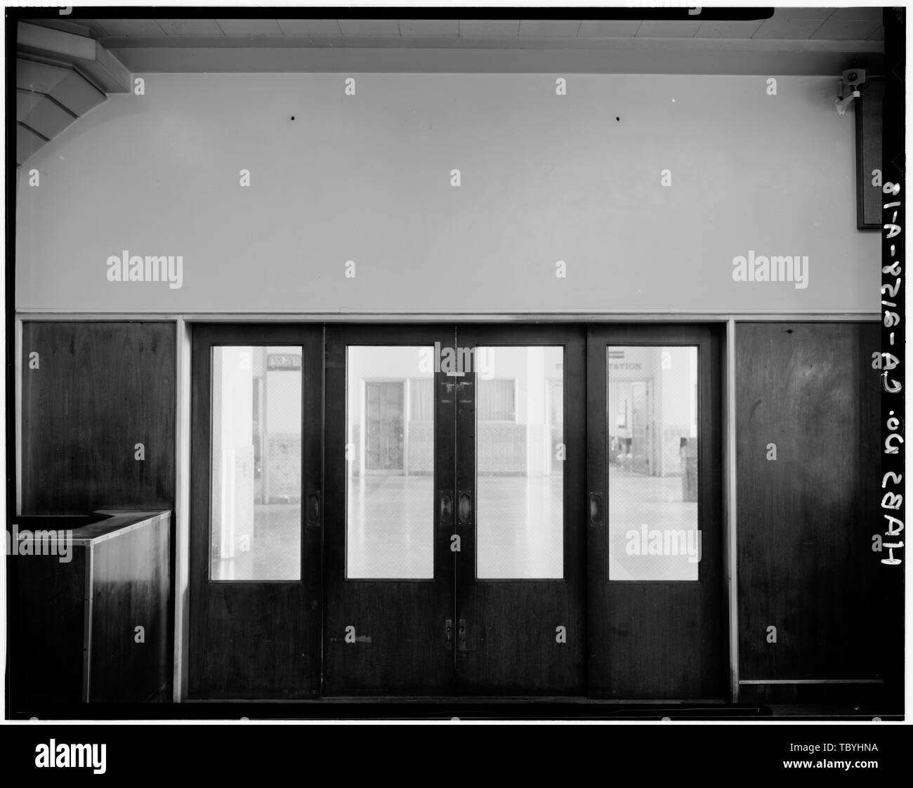 Mark A. Bookspan, photographer ORIGINAL ROLLING DOOR FROM TRAIN ...