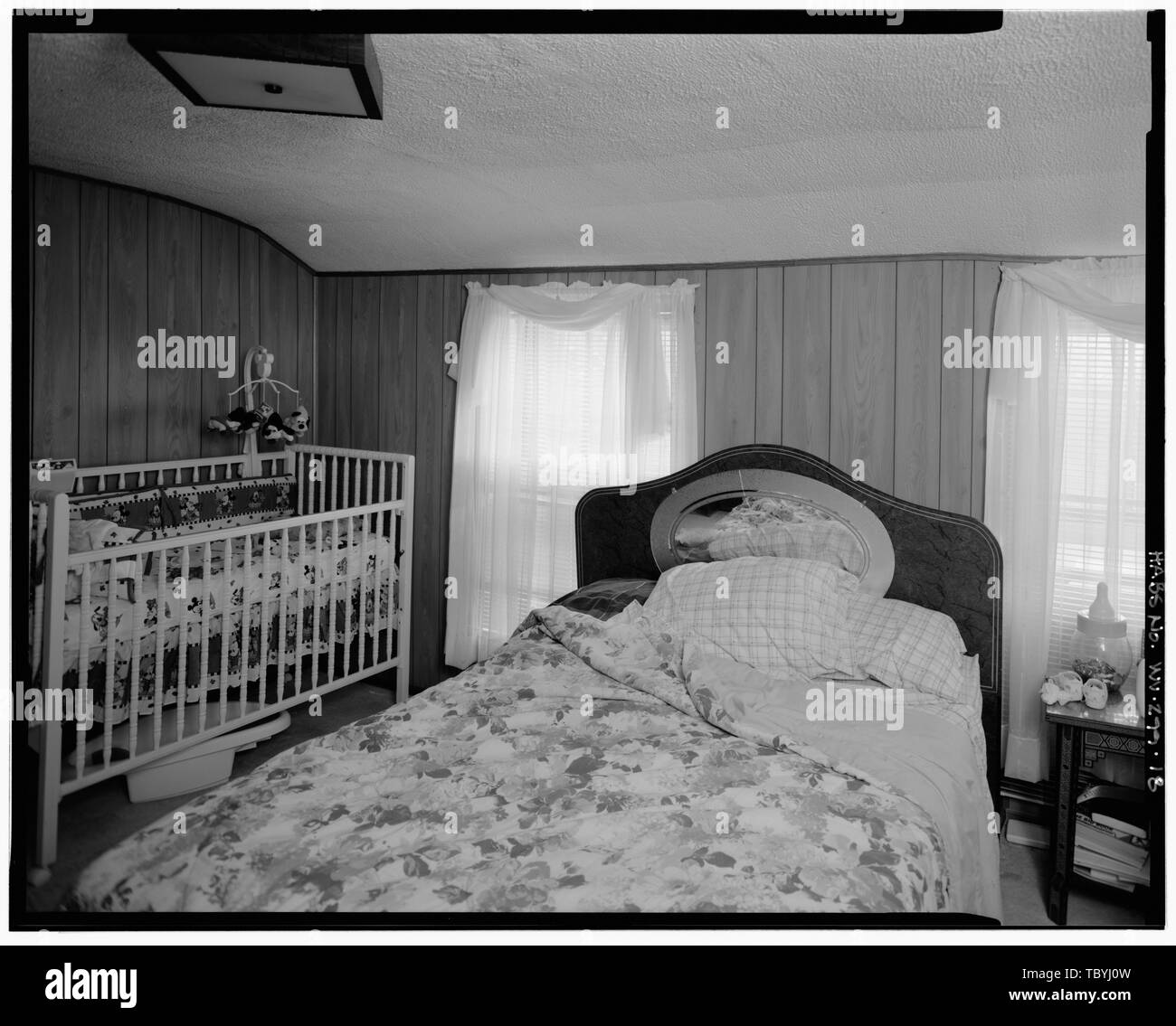Master bedroom facing north John Bly House, East side of County Road ...