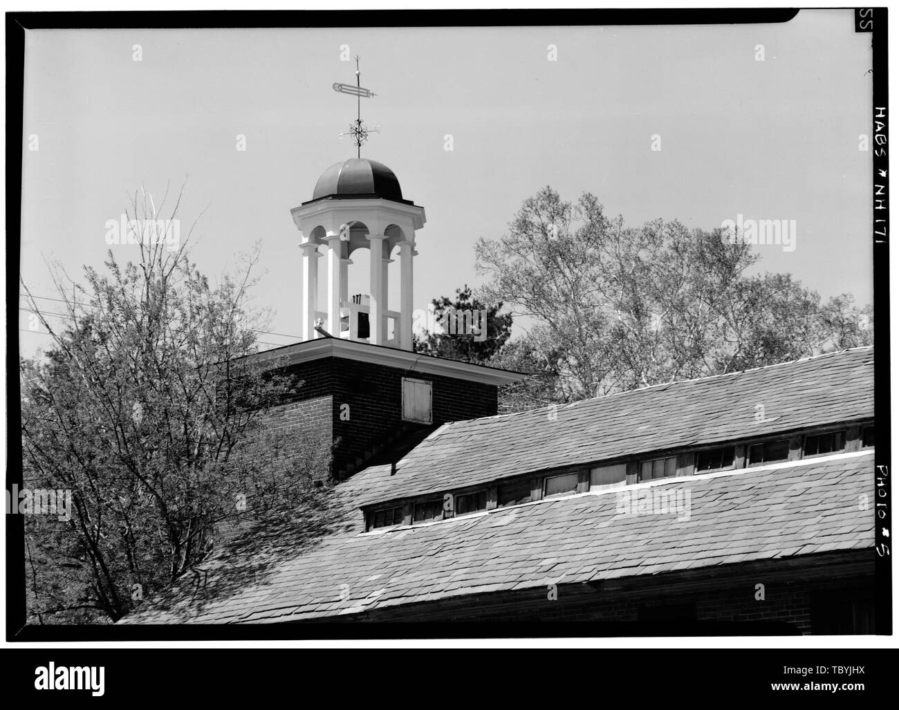 May 1969 BELL CUPOLA DETAIL Harris Mill, Main and Prospect Streets ...