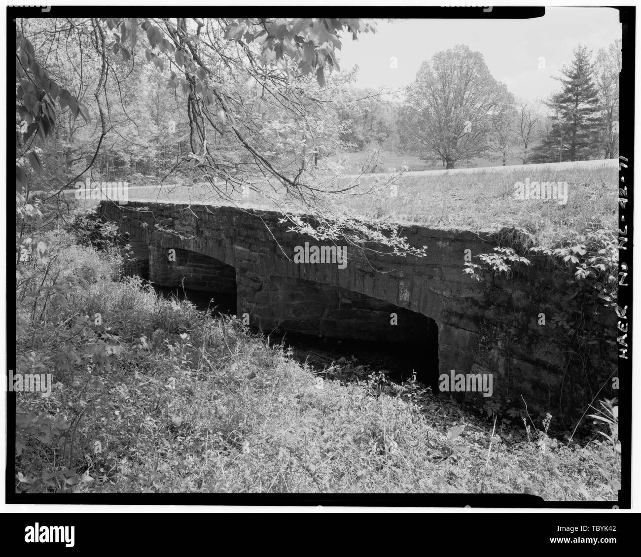 Meadow Creek Culvert. This is an example of a triple arch concrete box ...