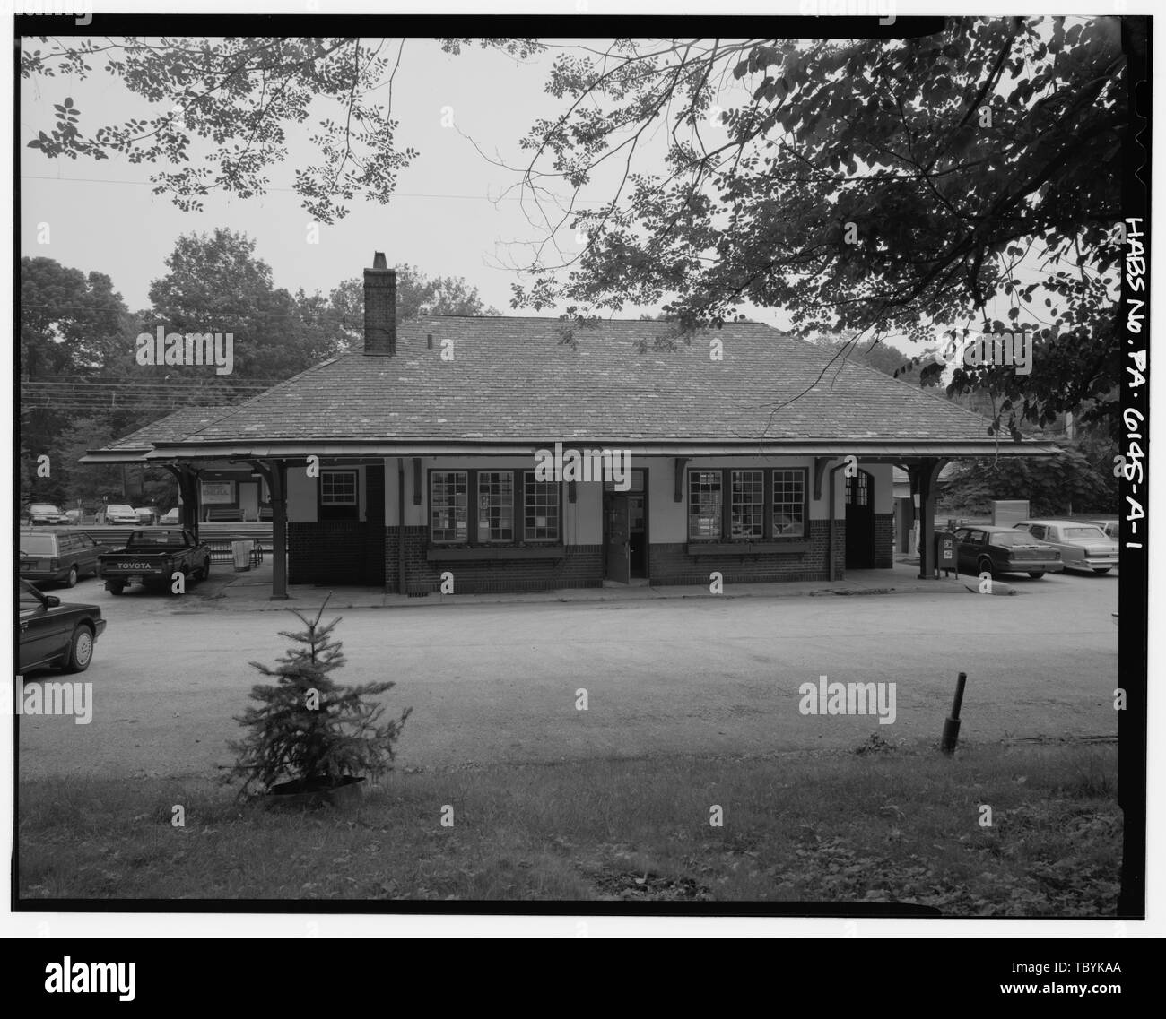 Merion Railroad Station, Main Station, Civic Circle, Merion Park ...