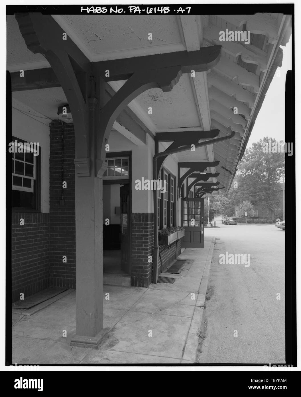 Merion Railroad Station, Main Station, Civic Circle, Merion Park ...