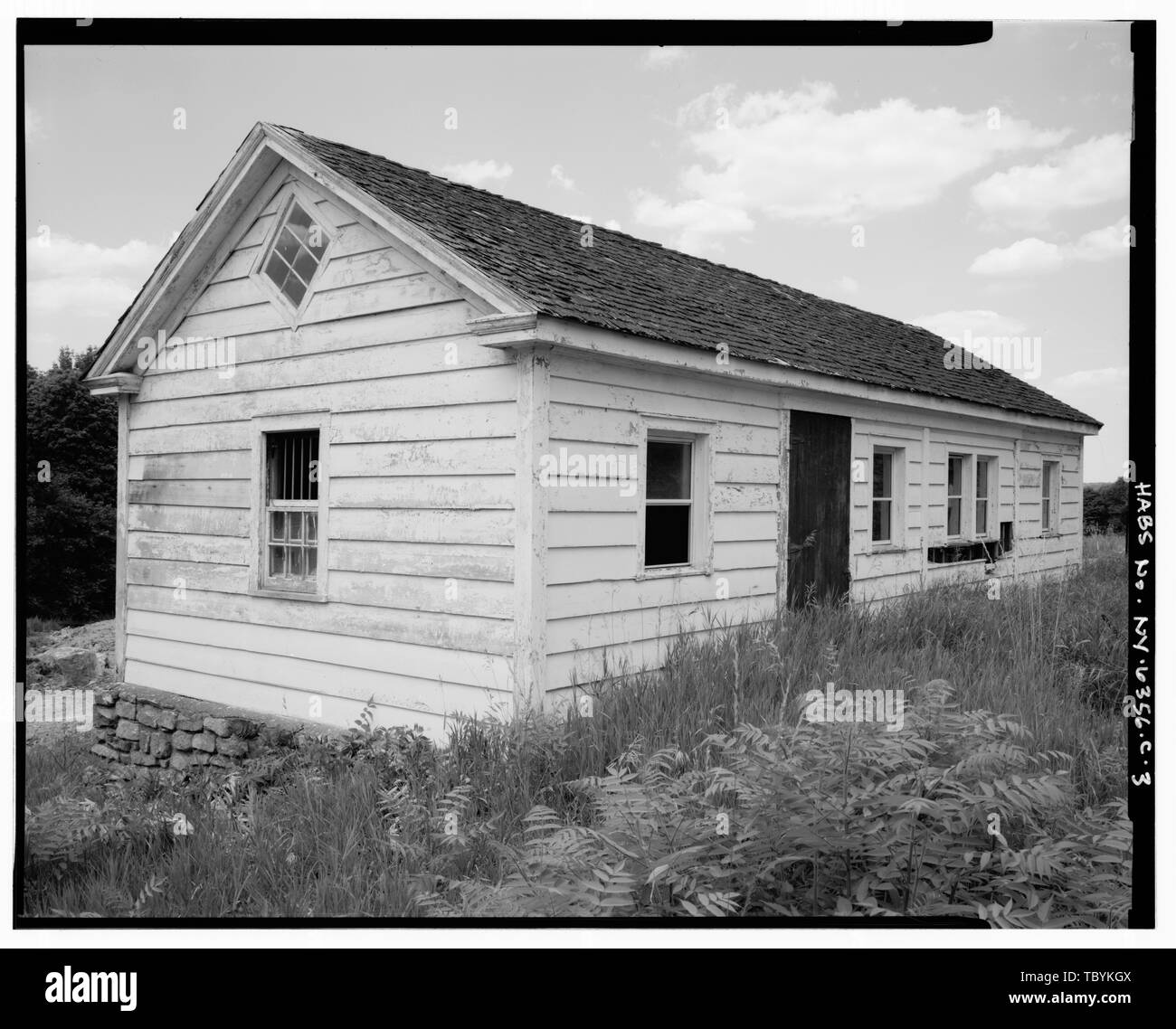 Migel Estate and Farm, Repair Shed and Stable, Along private drive, .1 ...