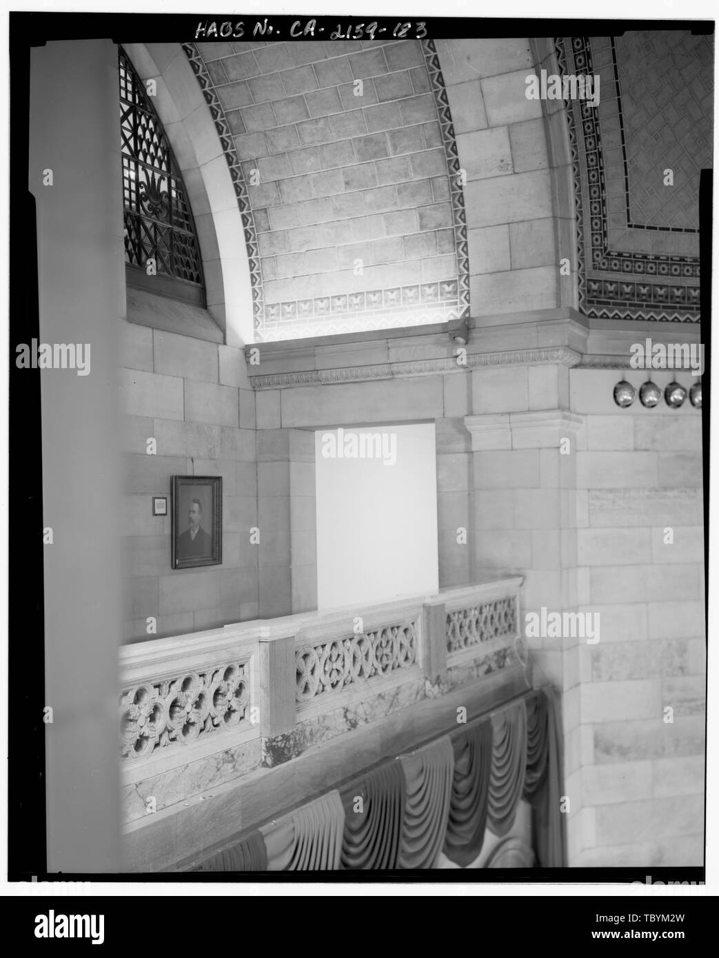 Fourth floor balcony Black and White Stock Photos & Images - Alamy