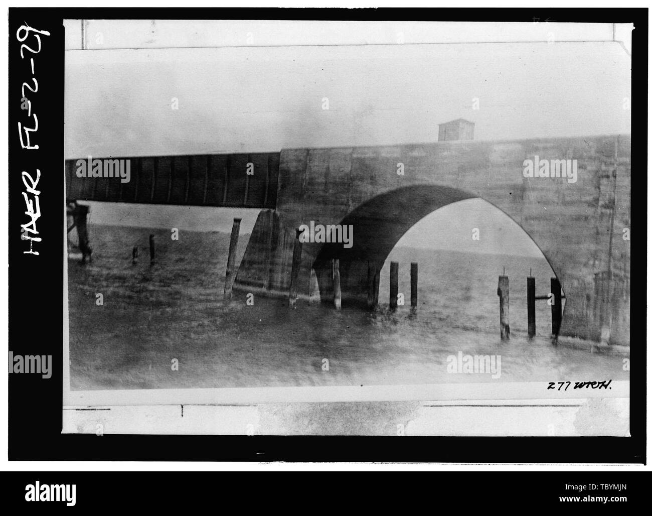 Moser Channel Bridge at joint Wconcrete arches of Pacet Channel Viaduct ...